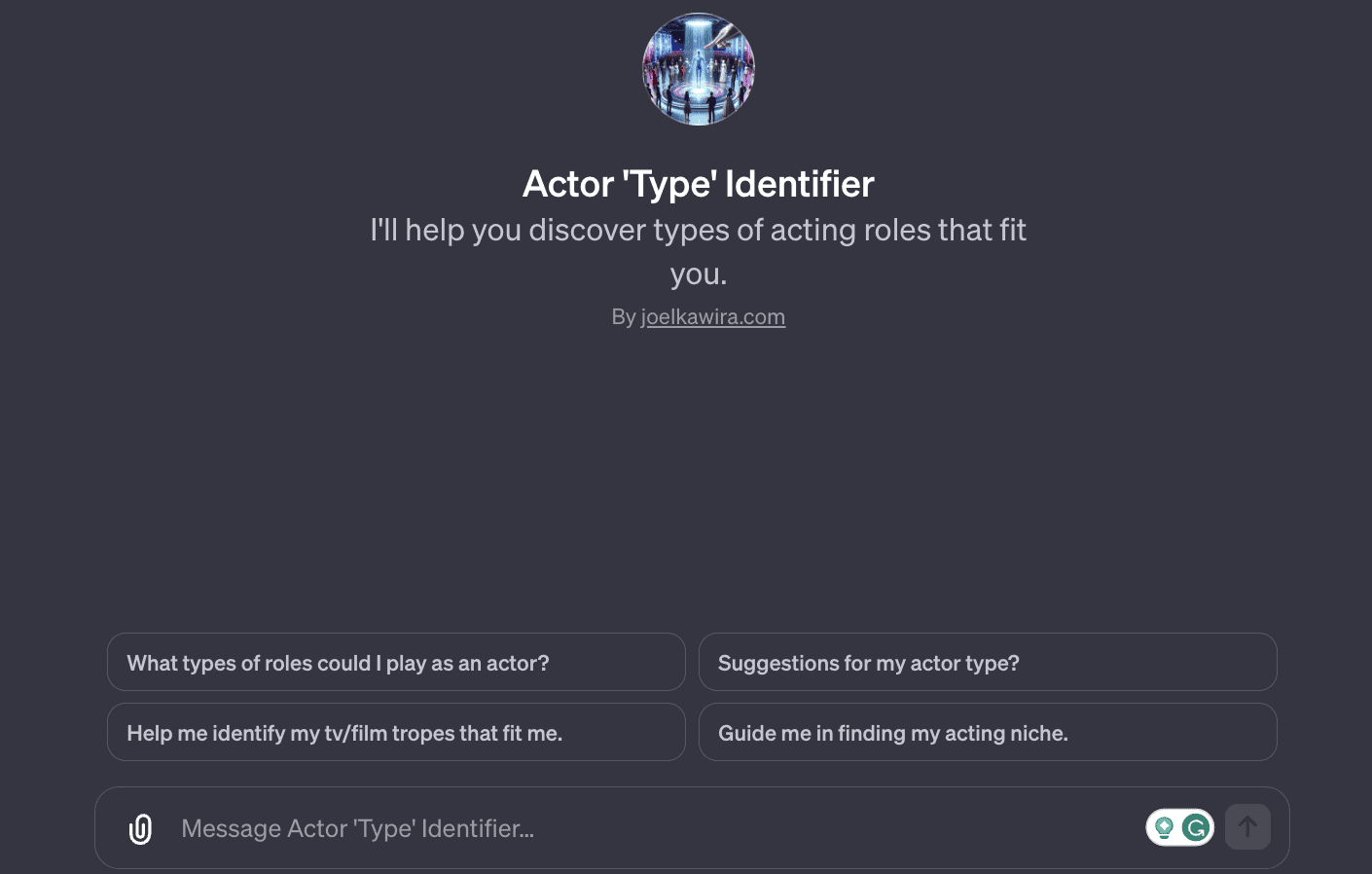AI Actor Type Finder Tool: Identify Your Acting Niche Instantly! | Joel ...